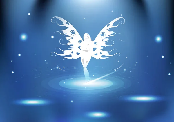 Queen fairy fantasy with glowing particles galaxy light bright effect ...