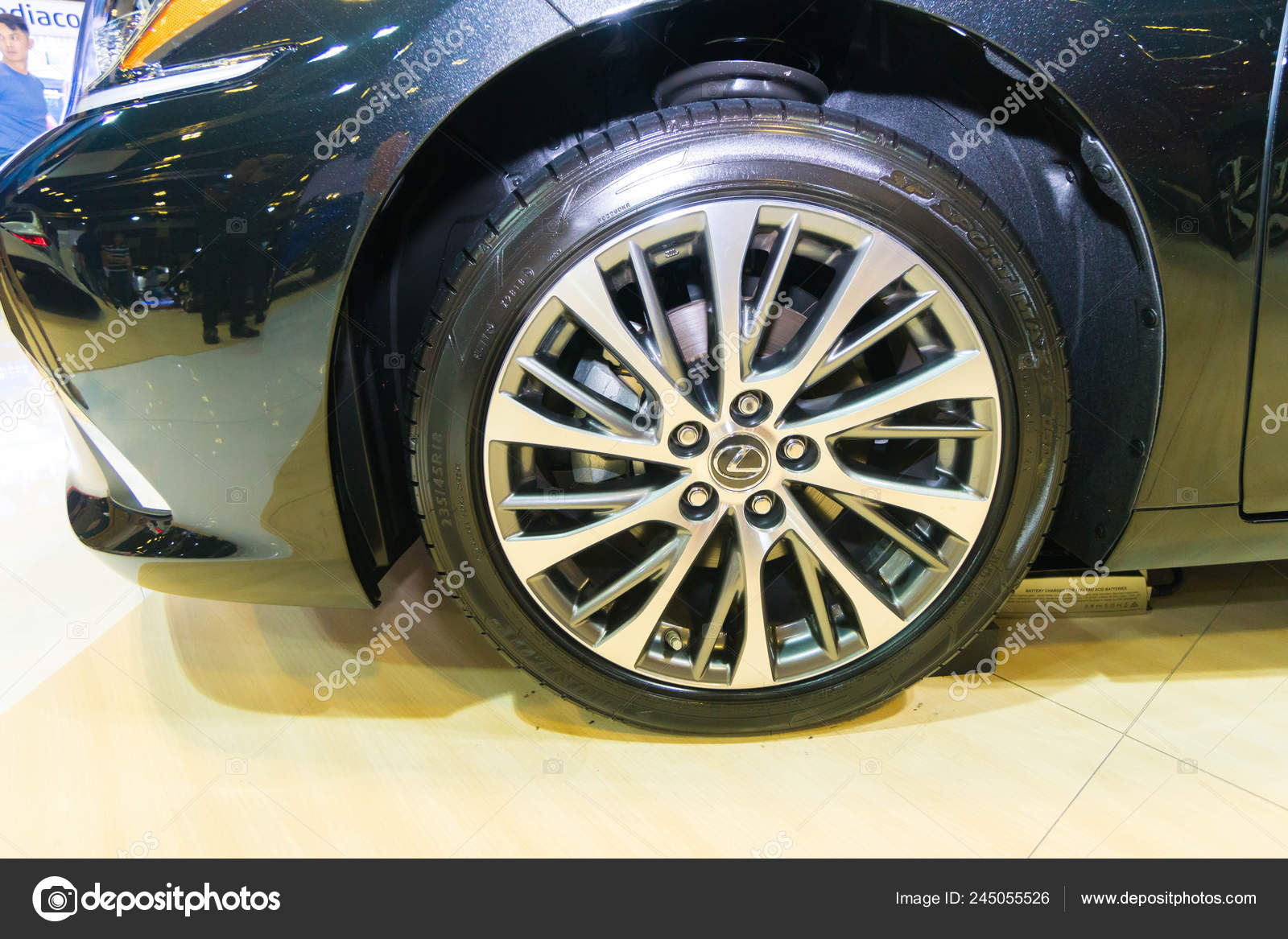 Singapore January 2019 Close Rims Tyre Lexus Singapore Motorshow ...