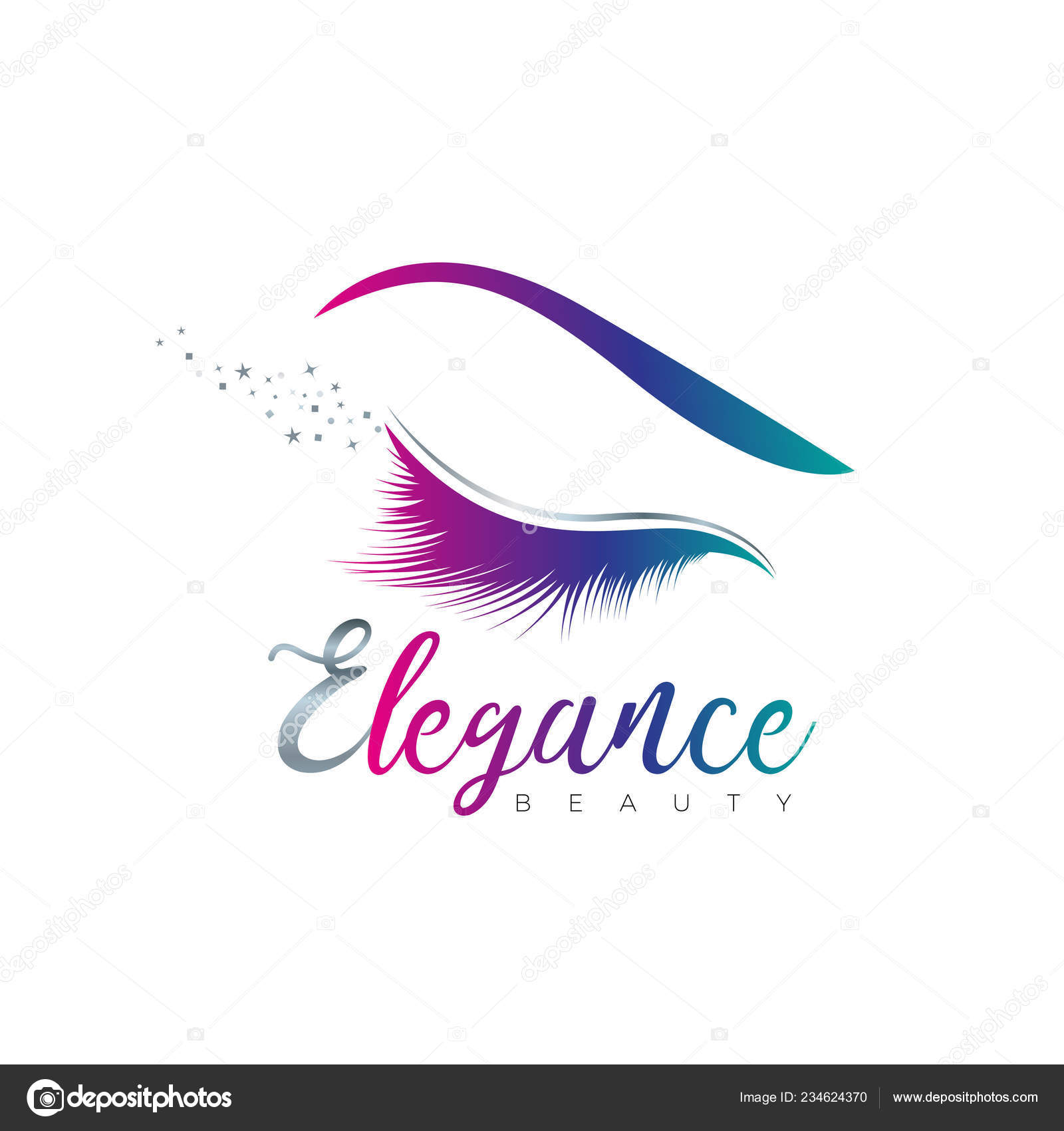 Beauty Eye Elegance Logo Sign Symbol Icon Stock Vector Image by ...