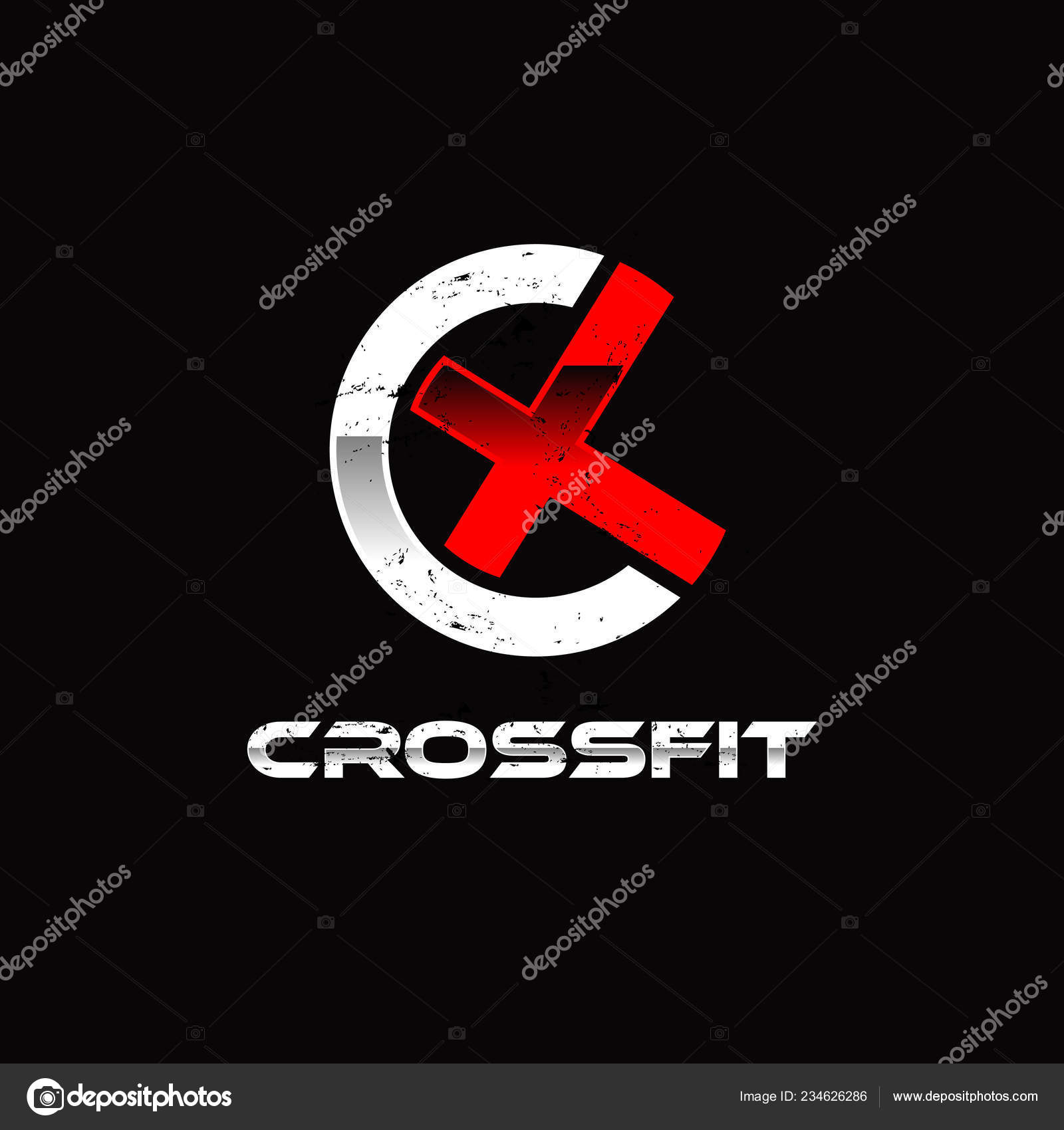 Crossfit Logo On Wheels