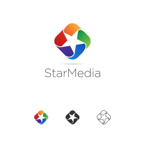 Colorful Star Community Logo Symbol Stock Vector Image by ©logomills ...