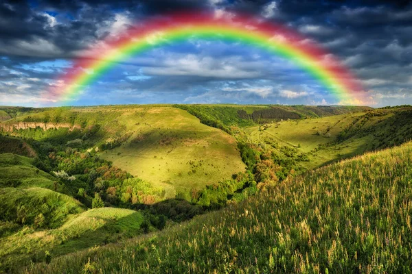 Rainbow in nature Stock Photos, Royalty Free Rainbow in nature Images ...