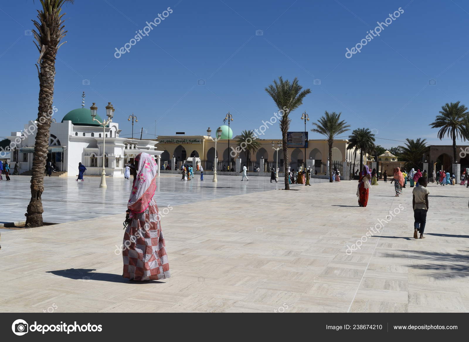 Touba Mosque Center Mouridism Senegal – Stock Editorial Photo ...