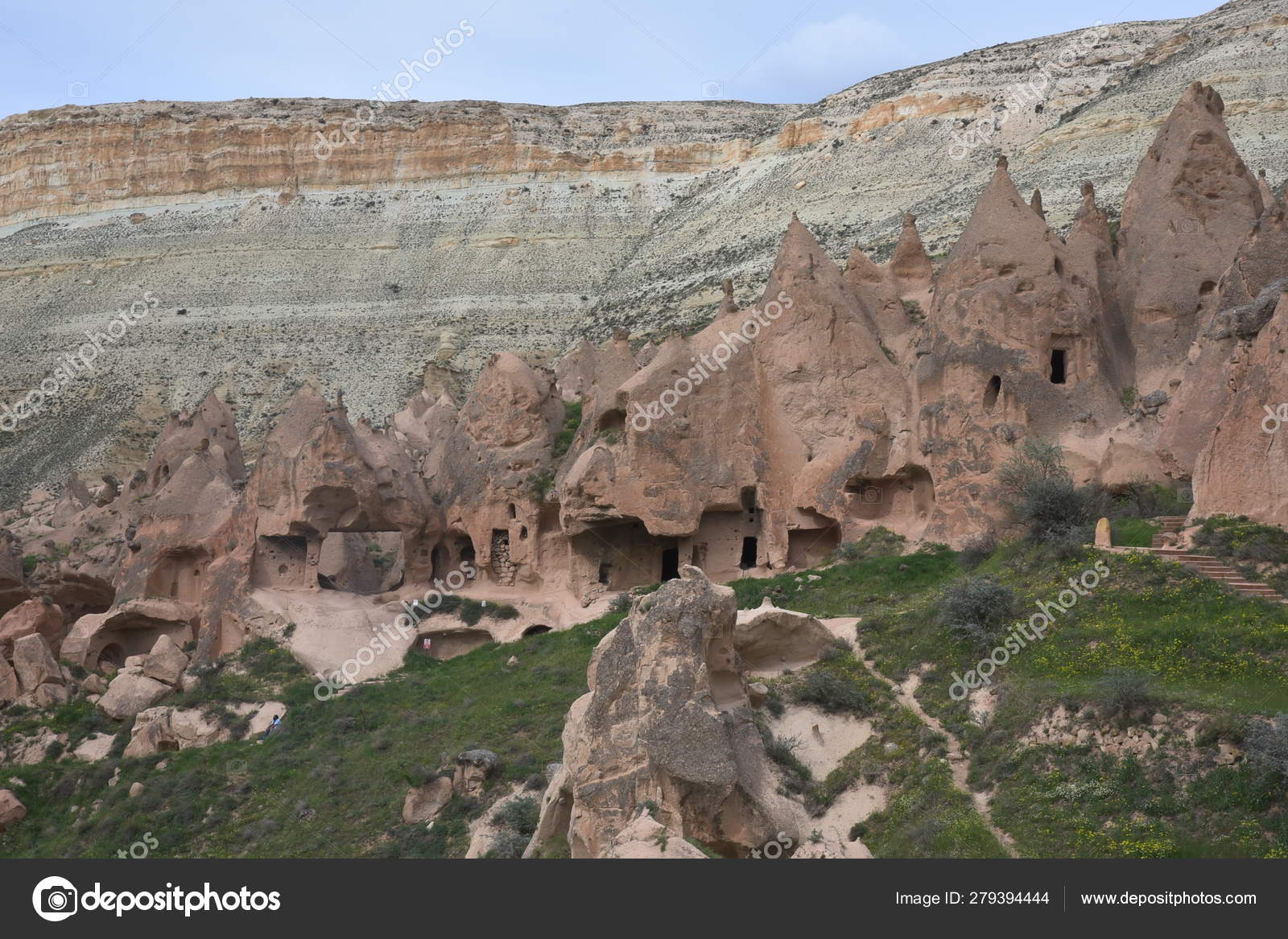 Zelve Ruins Cappadocia Turkey Stock Photo by ©claudiovidri 279394444