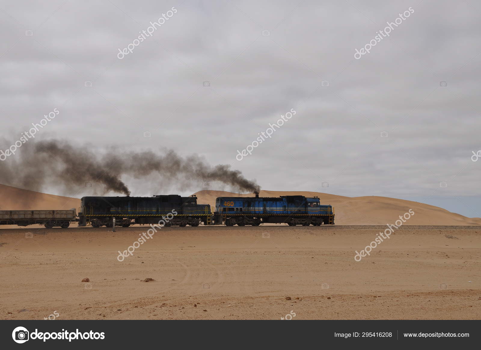 Freight Train Desert Stock Photo by ©claudiovidri 295416208