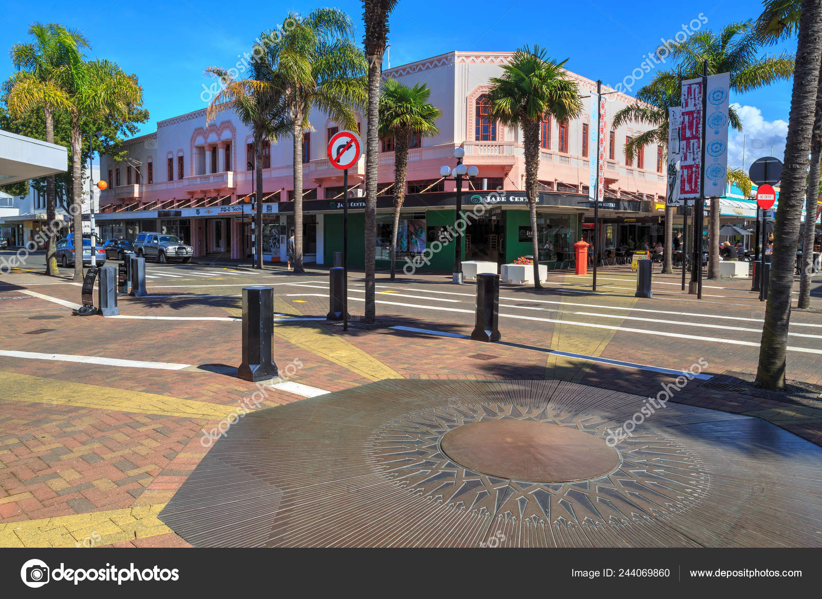 Art Deco Heritage Napier New Zealand Historic 1930S Building Corner ...