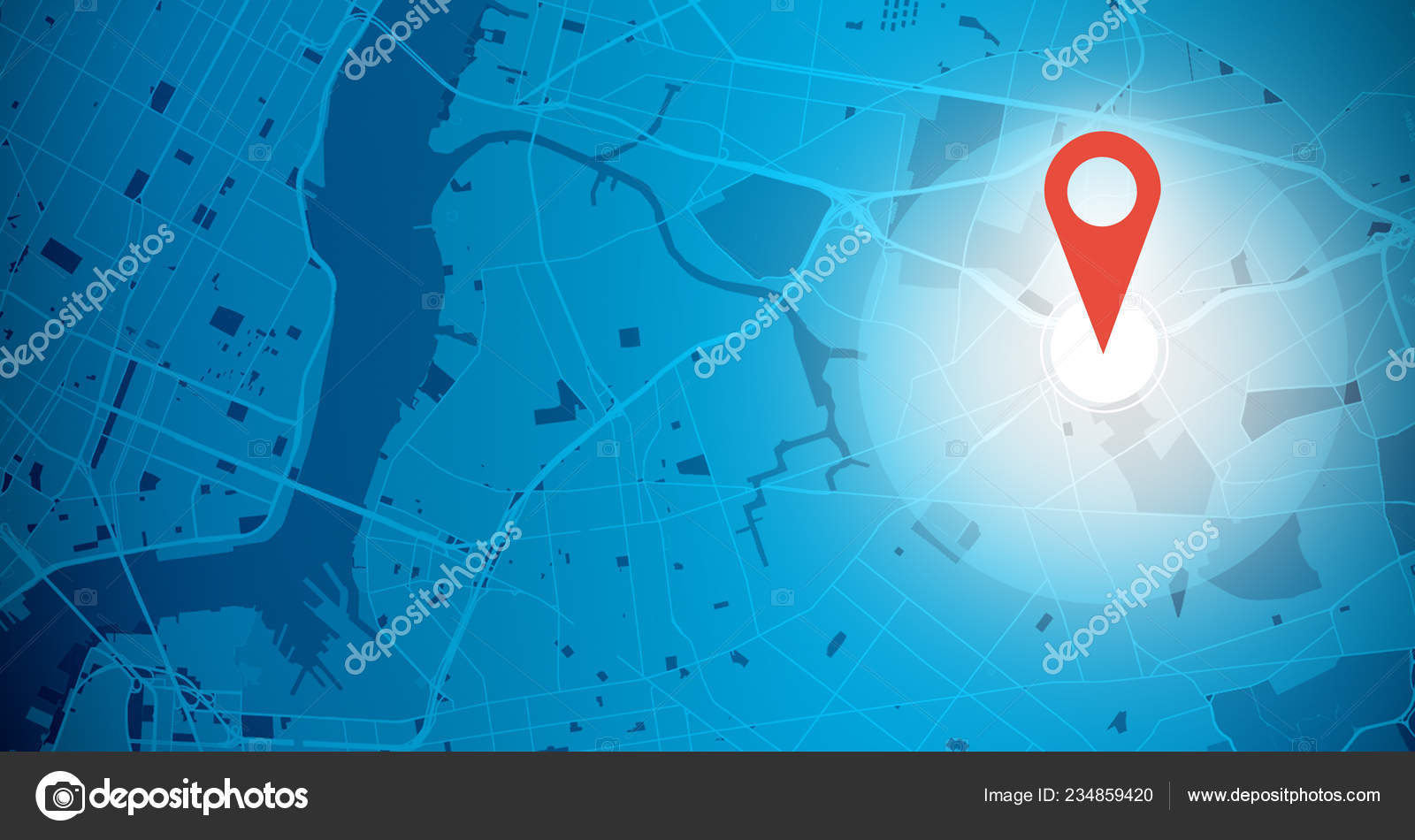 Realistic Map Illustration Island Style — Stock Photo © ParabolStudio ...