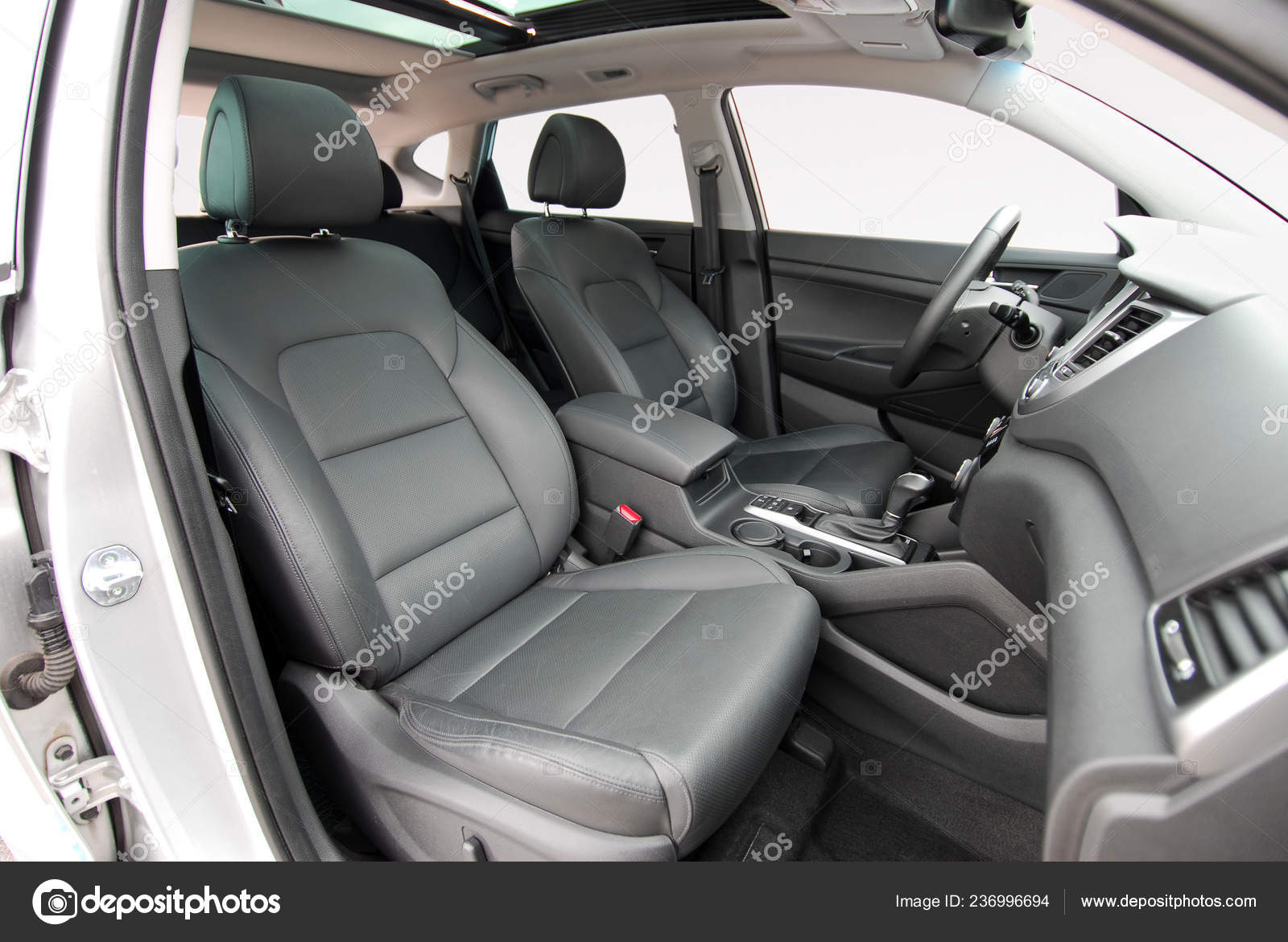 Front Seats Modern Passenger Car — Stock Photo © aselsa #236996694