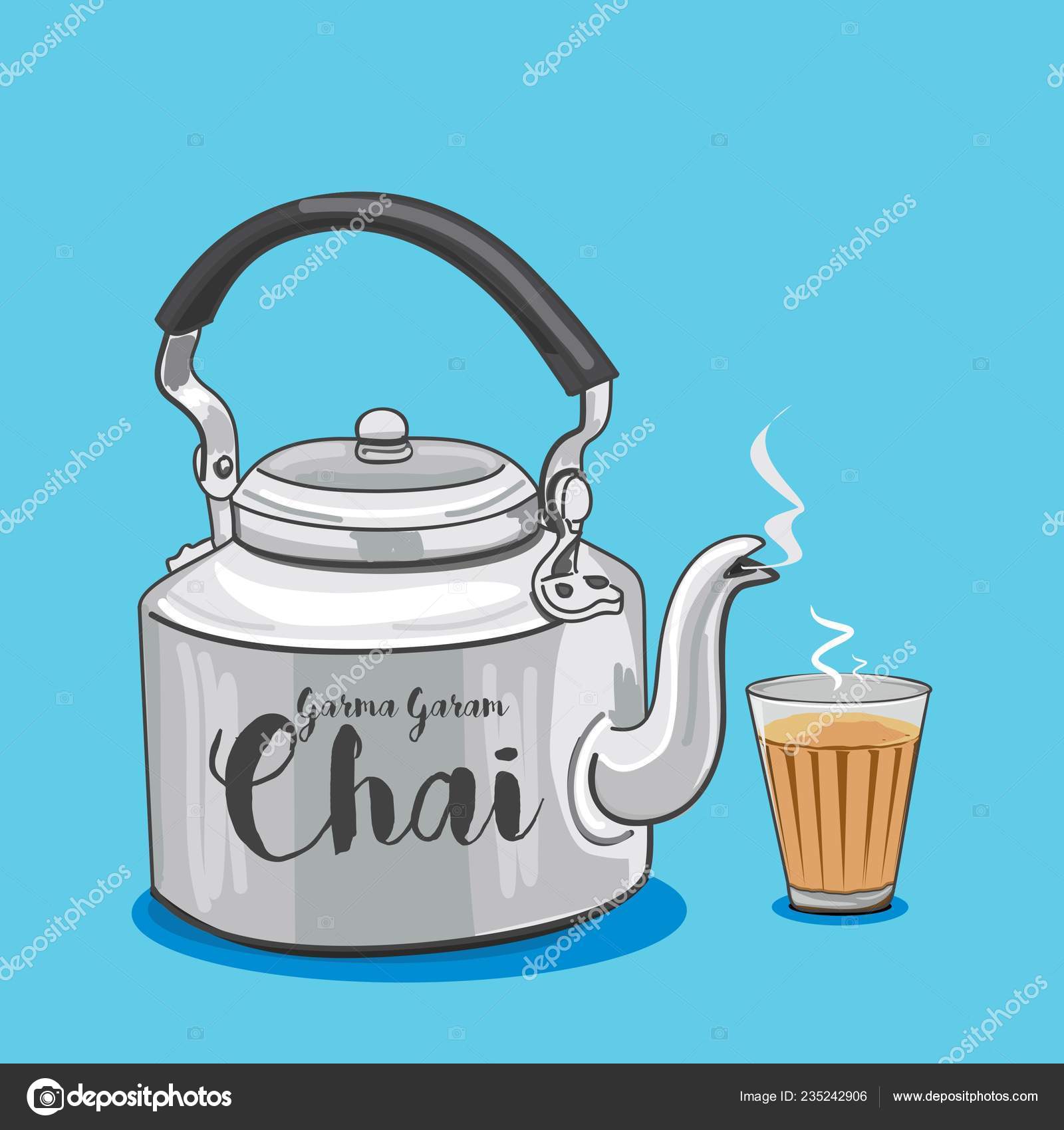 Tea Kettle Vector