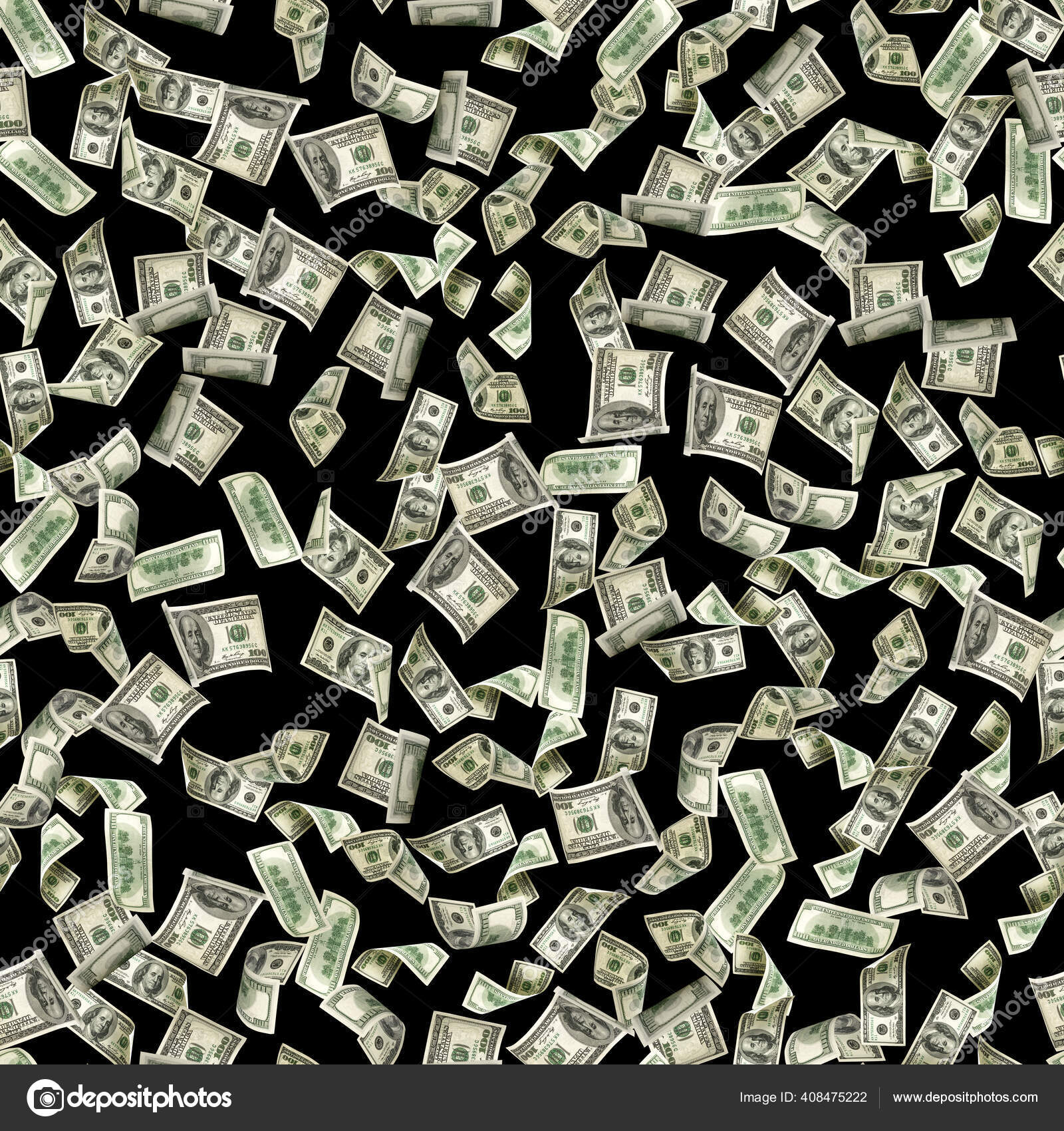 Seamless Money Background Dollar Bill Washington American Cash Usd ...