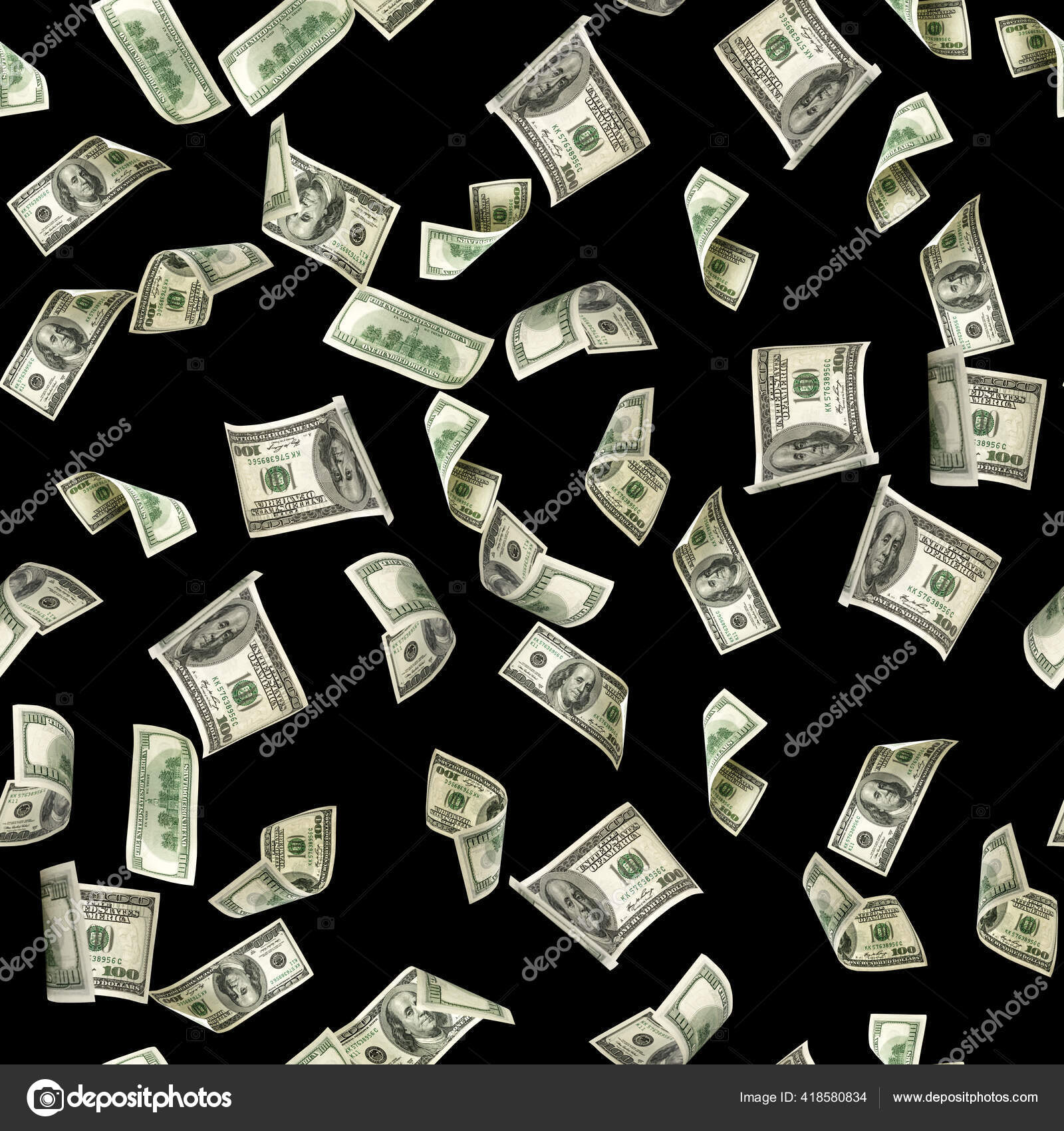Seamless Money Texture
