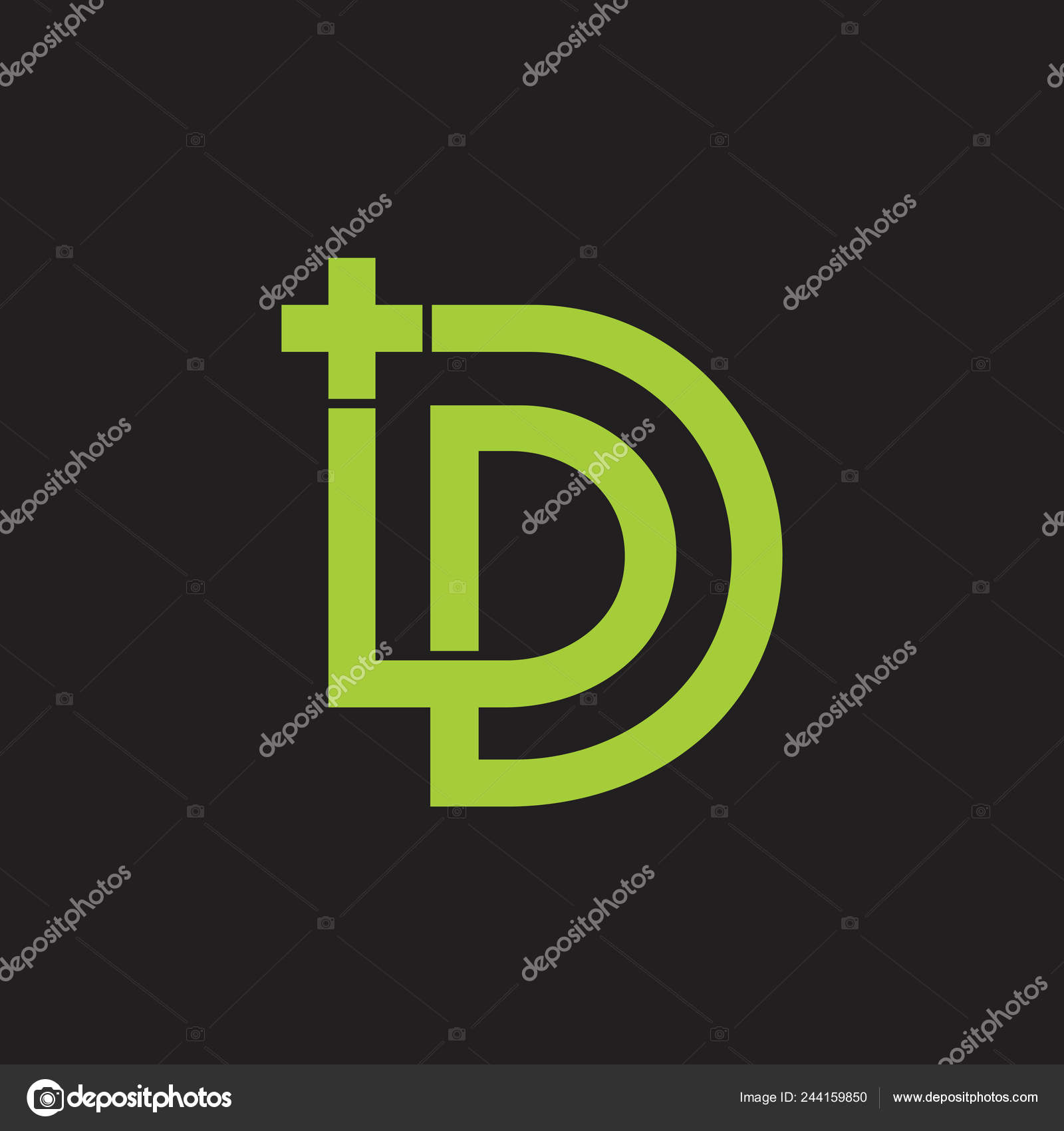 Abstract Letter Medical Logo Vector — Stock Vector © Adnanbantul87 ...