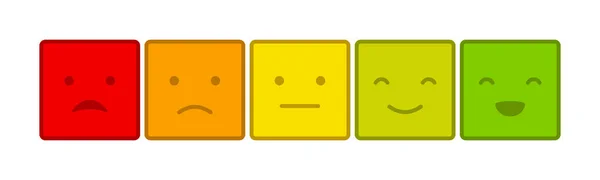 Emoticons Mood Scale White Background Stock Vector by ©Pureimagination ...