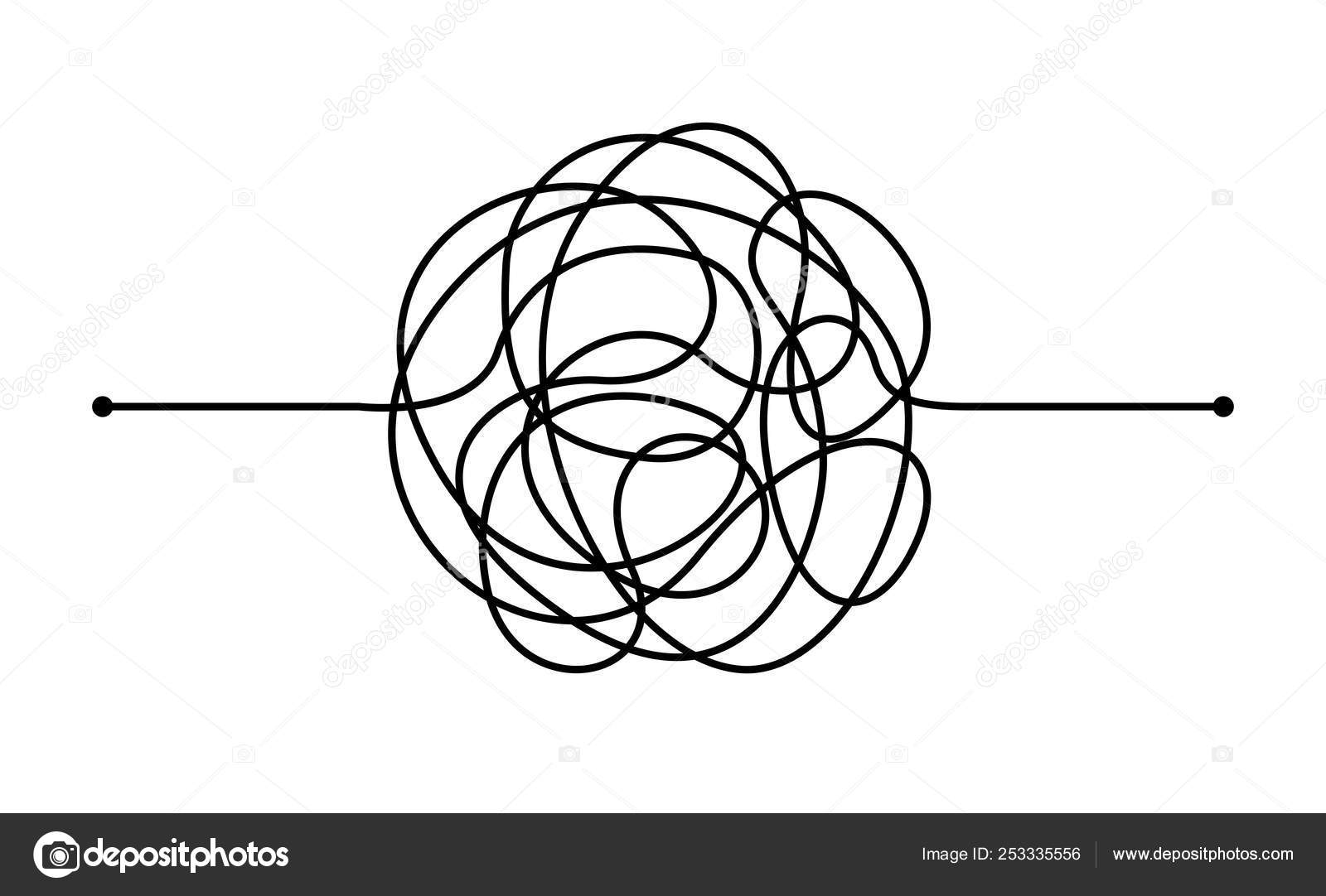 Illustration of a difficult work process Stock Vector Image by ...