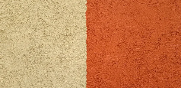 Two color stone background wall - brown painted rough concrete textured ...