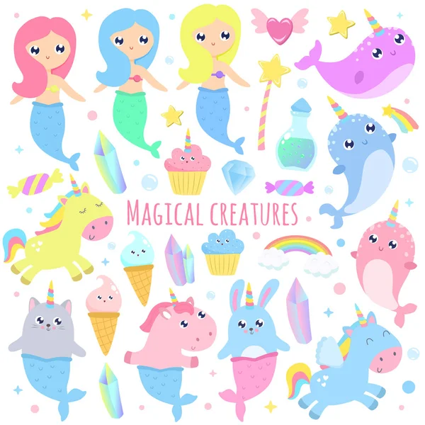 Magical creatures Vector Art Stock Images | Depositphotos