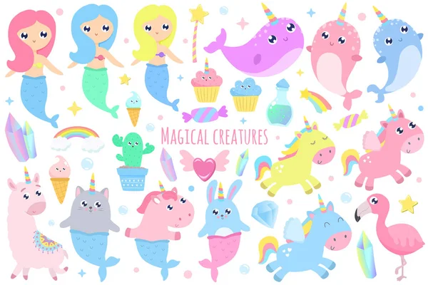 Magical creatures Vector Art Stock Images | Depositphotos