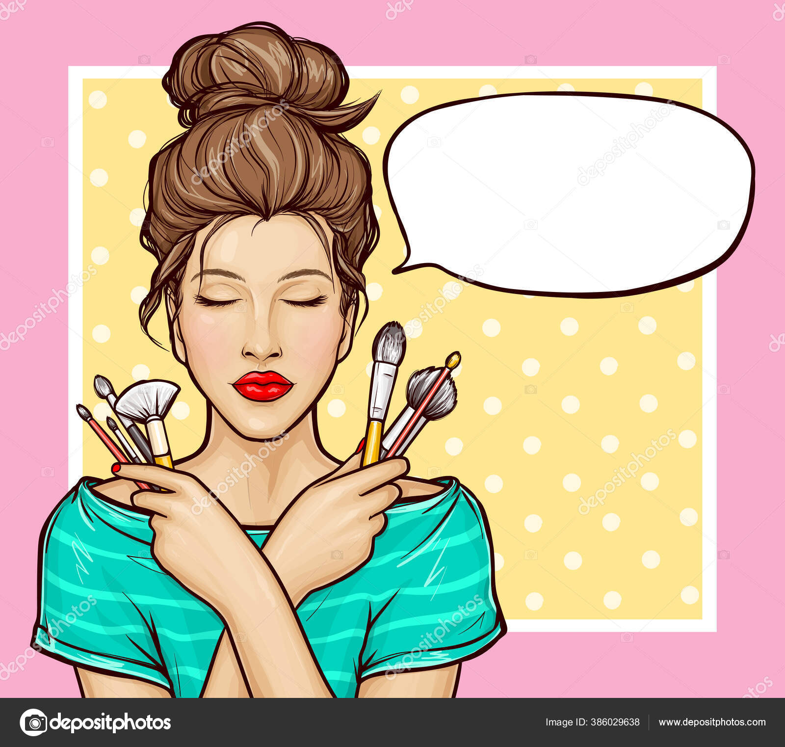 Pop Cartoon Face Makeup | Saubhaya Makeup