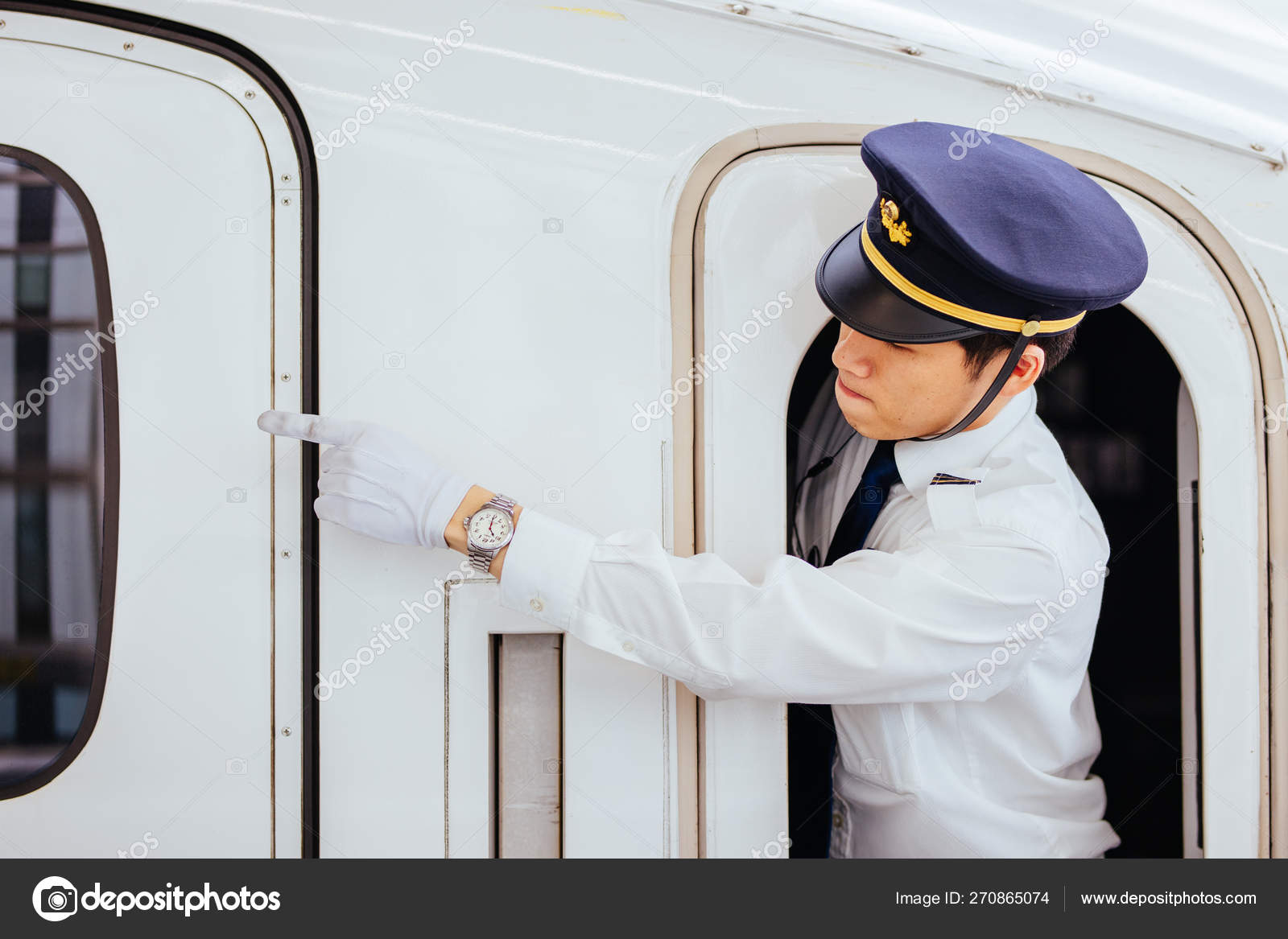 Shinkansen Bullet Train Staff – Stock Editorial Photo © filedimage ...