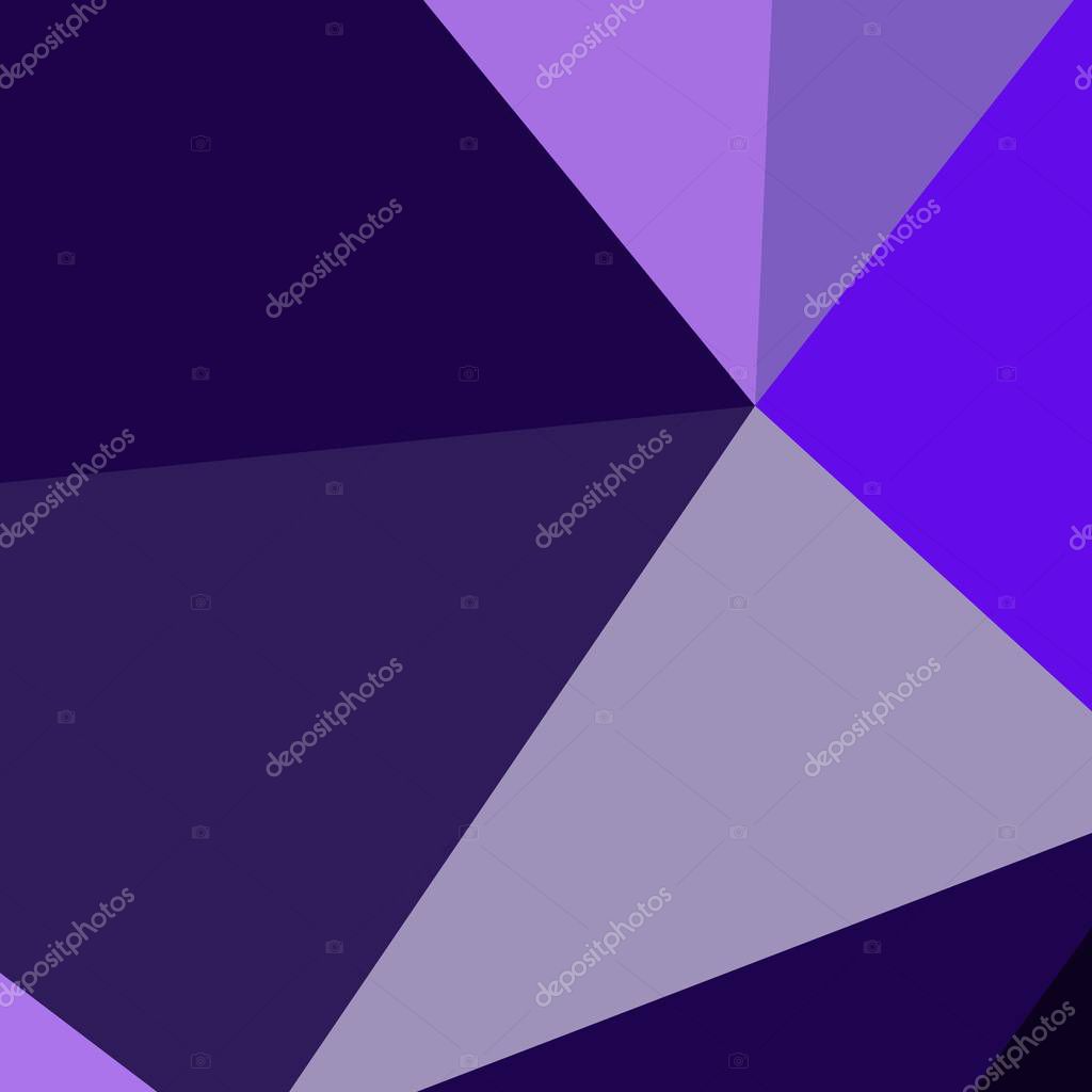 Impresionante mosaico geomérico abstracto poligonal. Triángulo bajo ...