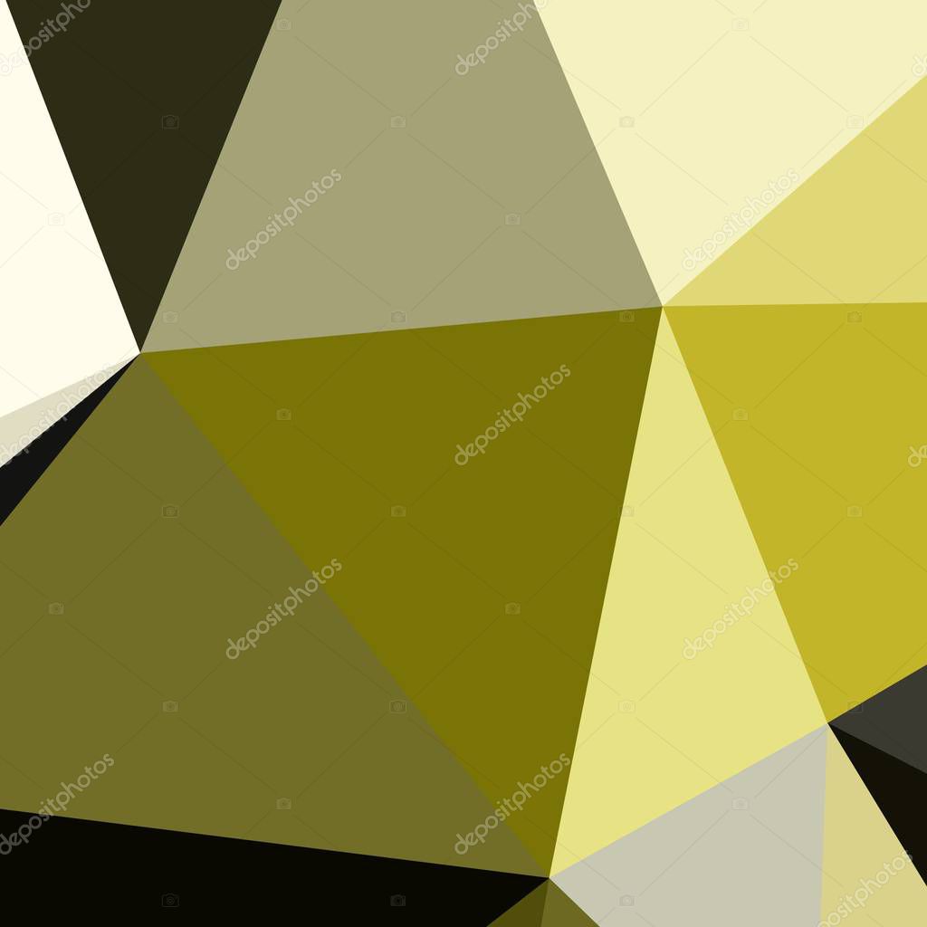 Impresionante mosaico geomérico abstracto poligonal. Triángulo bajo ...