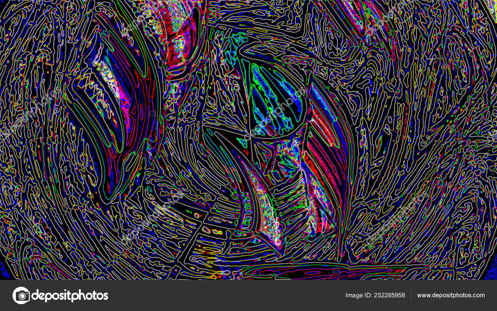 Fantasy chaotic colorful fractal pattern. Abstract fractal shapes. 3D ...