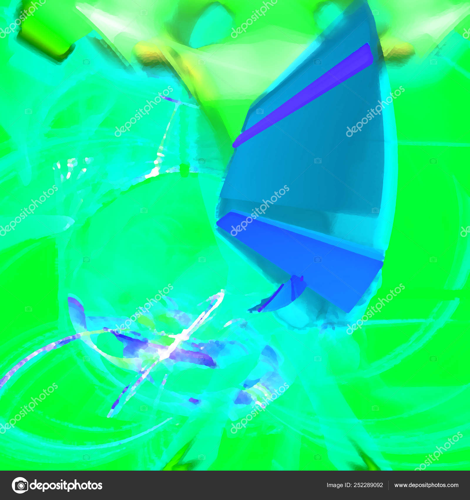 Fantasy chaotic colorful fractal pattern. Abstract fractal shapes. 3D ...