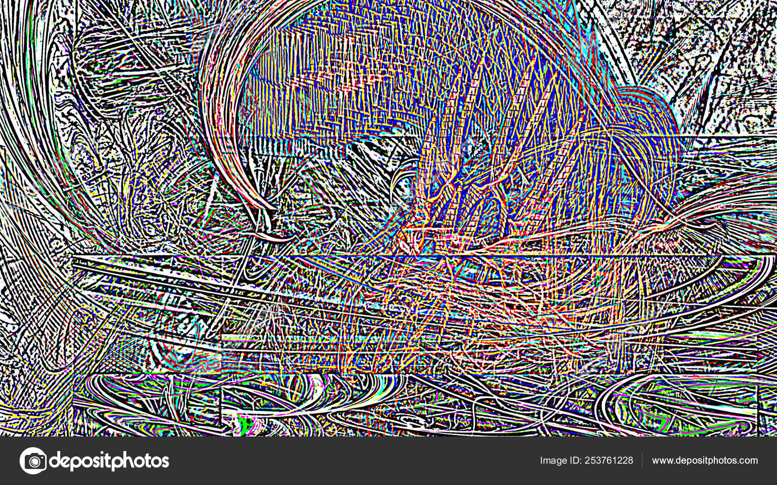 Fantasy chaotic colorful fractal pattern. Abstract fractal shapes. 3D ...