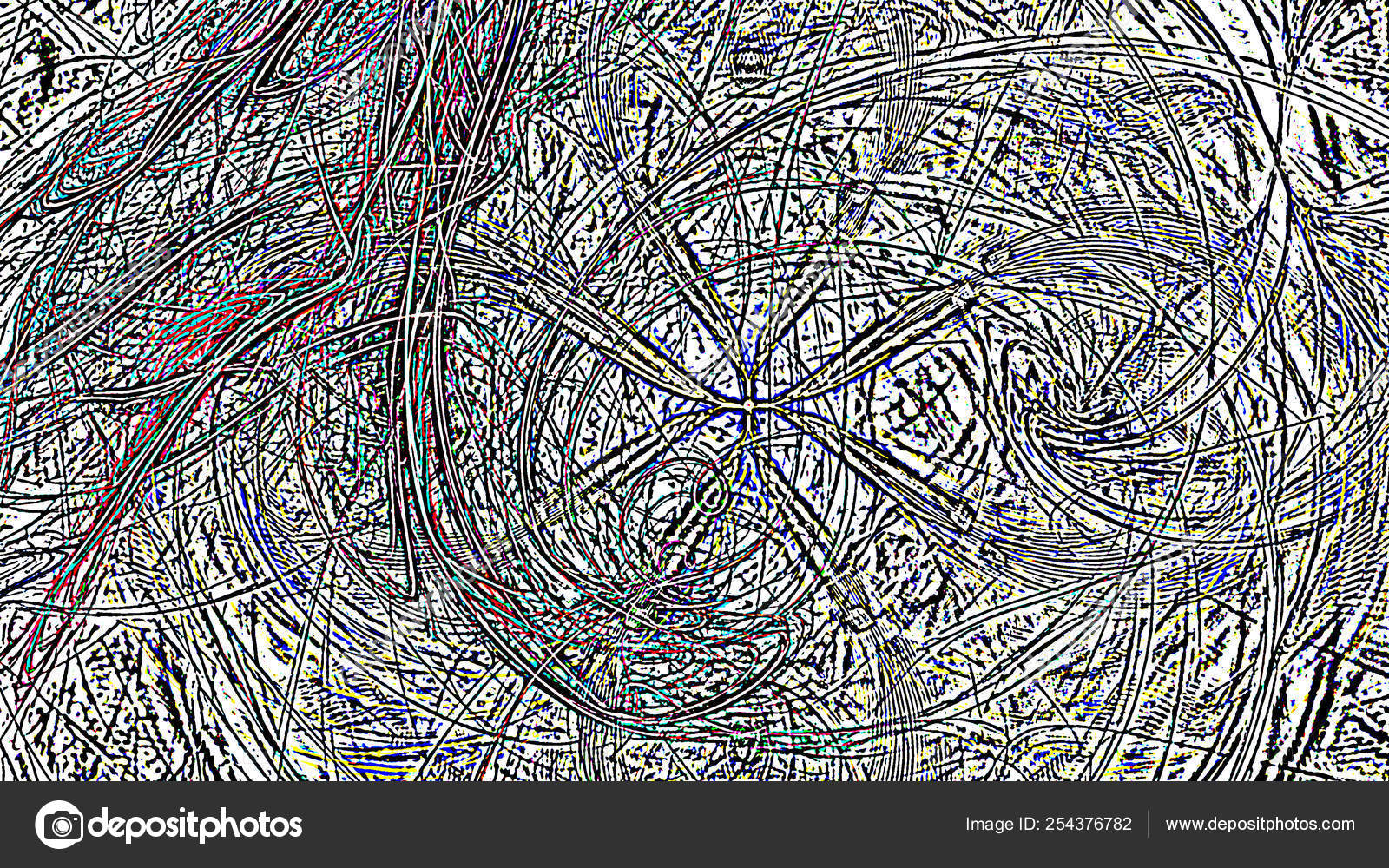 Fantasy chaotic colorful fractal pattern. Abstract fractal shapes. 3D ...