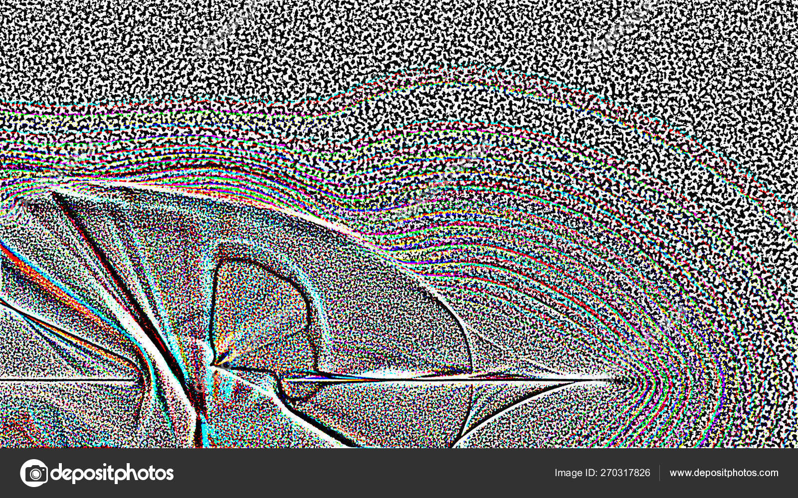 Fantasy chaotic colorful fractal pattern. Abstract fractal shapes. 3D ...