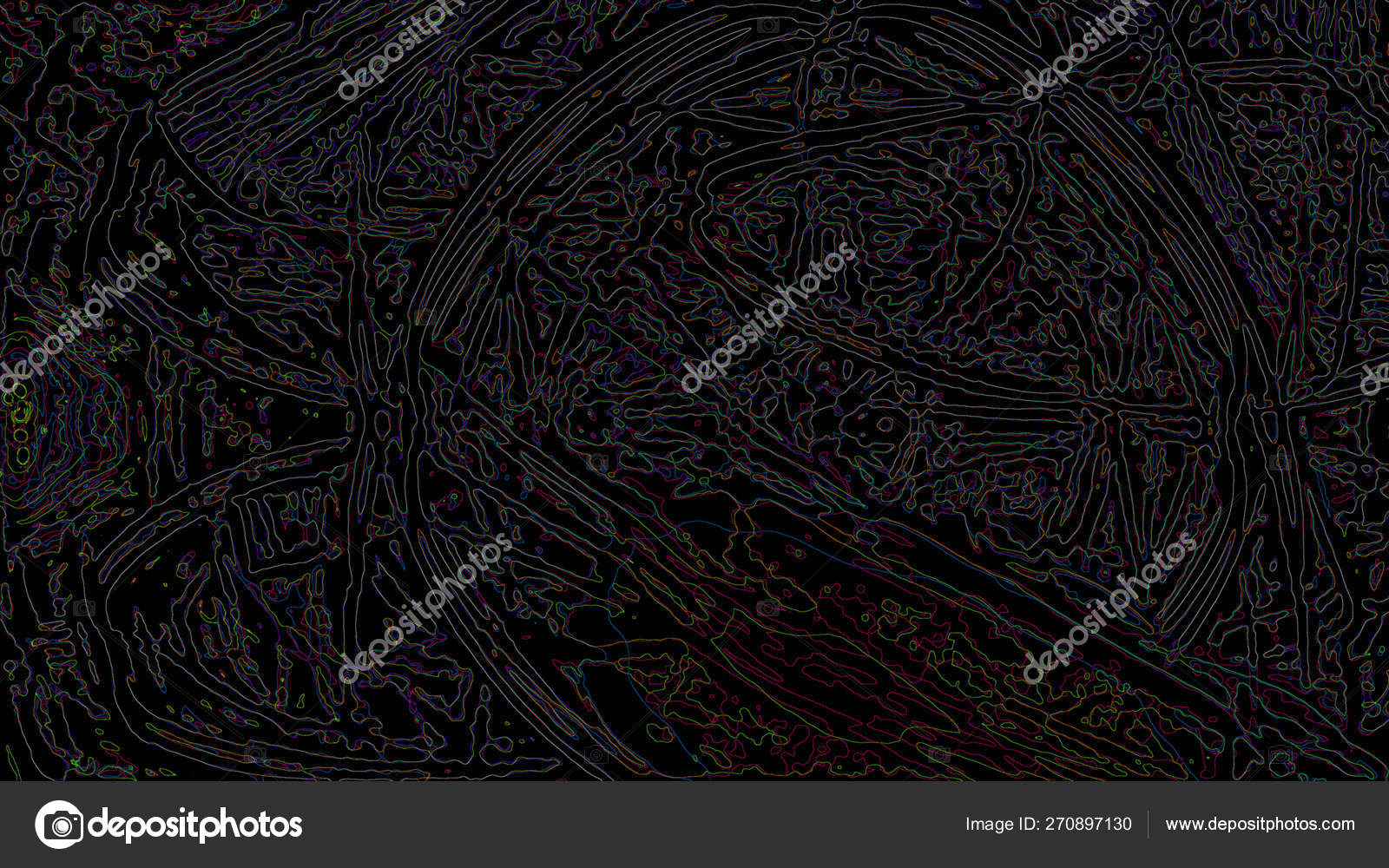 Fantasy chaotic colorful fractal pattern. Abstract fractal shapes. 3D ...