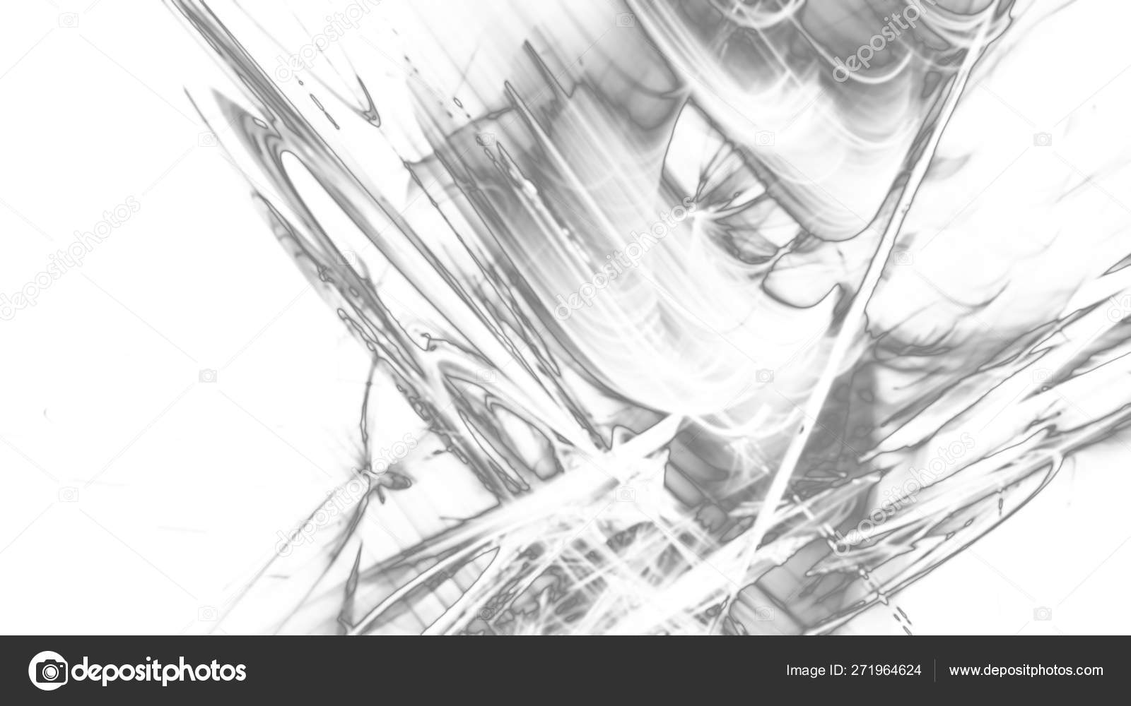 Fantasy chaotic colorful fractal pattern. Abstract fractal shapes. 3D ...