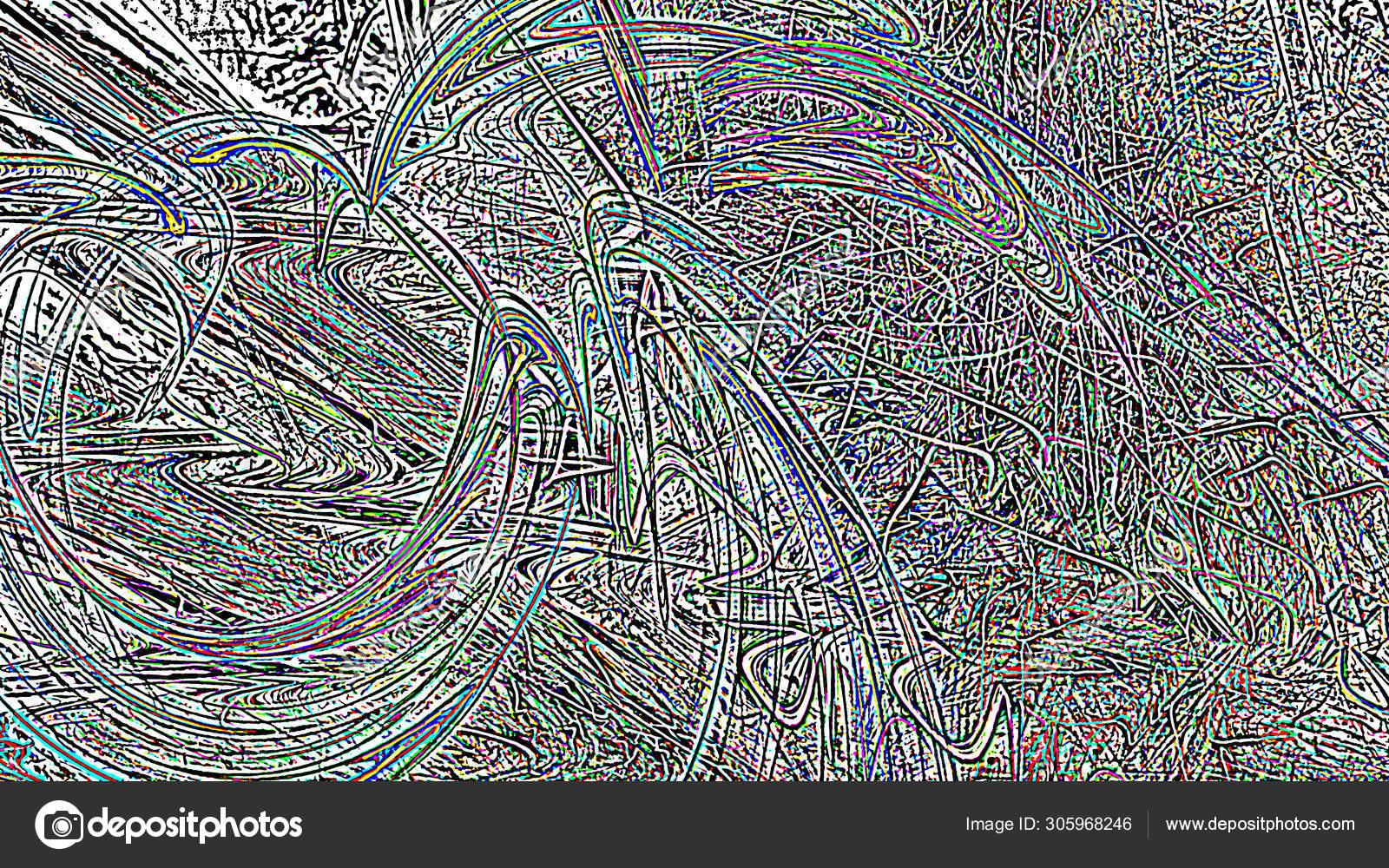 Fantasy chaotic colorful fractal pattern. Abstract fractal shapes. 3D ...