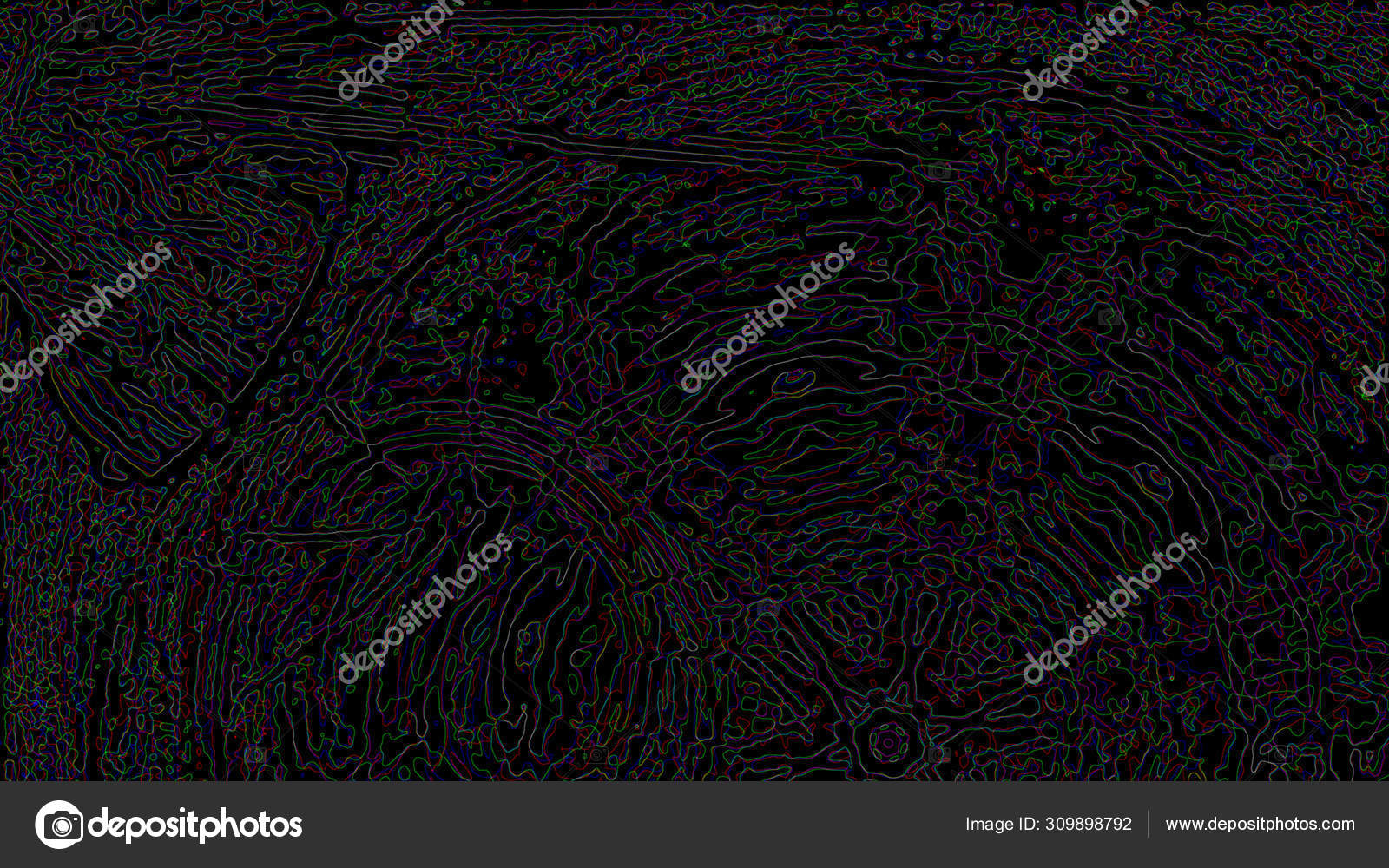 Fantasy chaotic colorful fractal pattern. Abstract fractal shapes. 3D ...