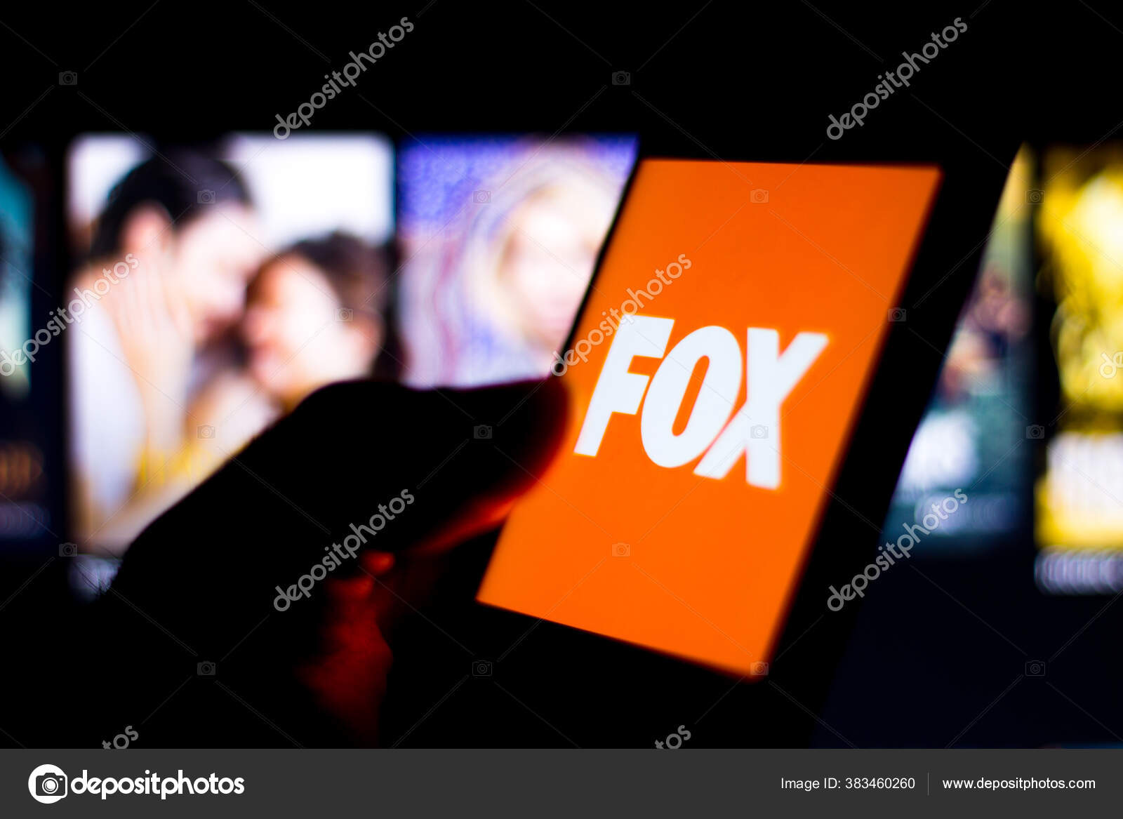 June 2020 Brazil Photo Illustration Fox Broadcasting Company Logo Seen — Stock Editorial Photo ...