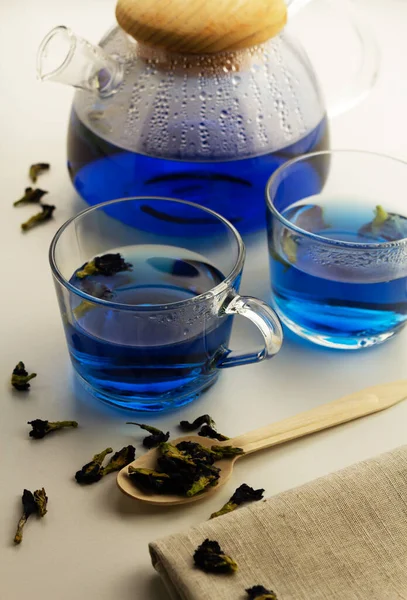 Blue tea Stock Photos, Royalty Free Blue tea Images | Depositphotos