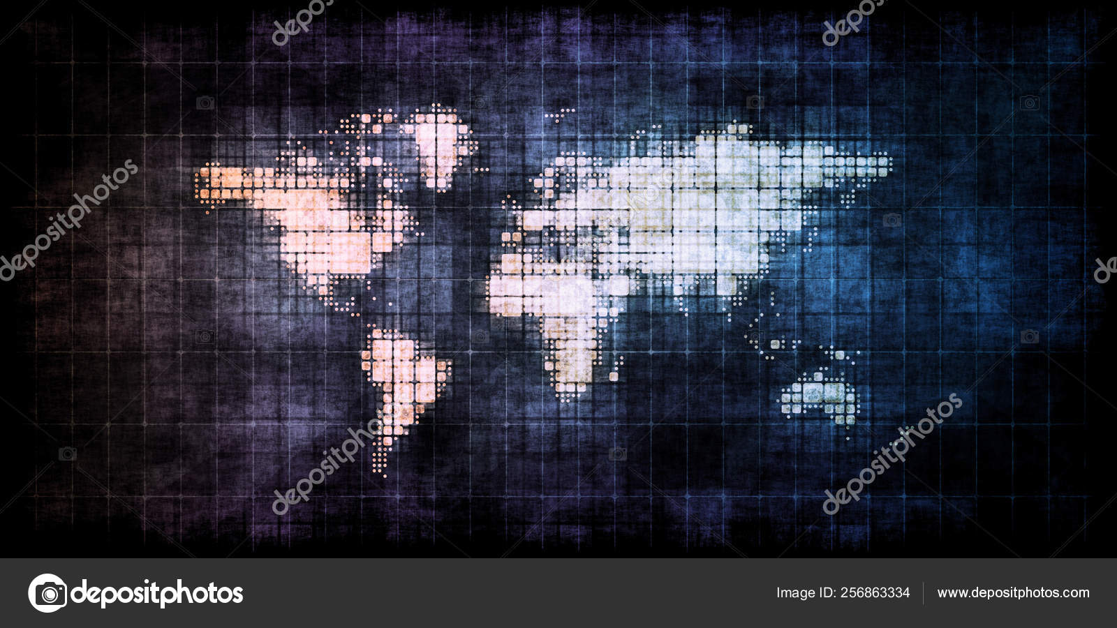 Fractured World — Stock Photo © kentoh #256863334