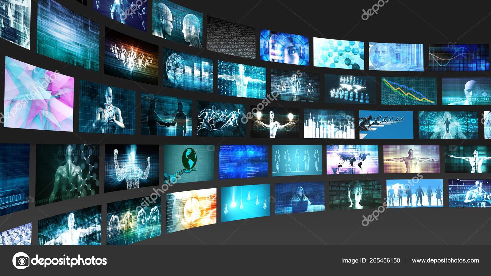 Digital Multimedia — Stock Photo © kentoh #265456150