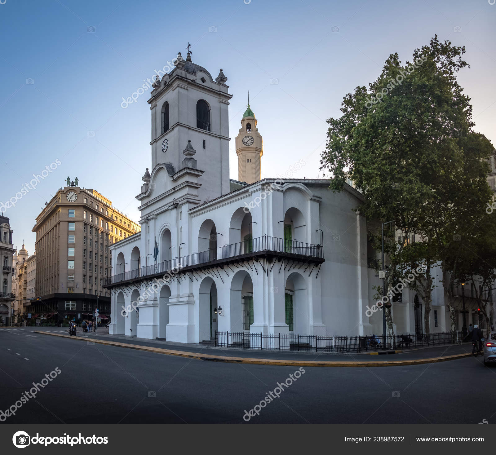 Buenos Aires Cabildo Building Colonial Town Council Buenos Aires ...