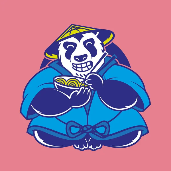 Panda logo food ⬇ Vector Image by © Dovbush94 | Vector Stock 238479352