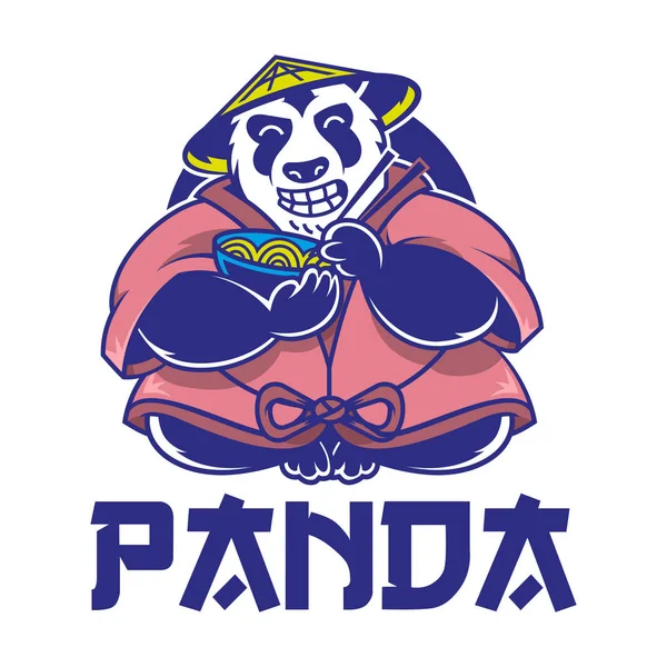 Panda logo food ⬇ Vector Image by © Dovbush94 | Vector Stock 238479352