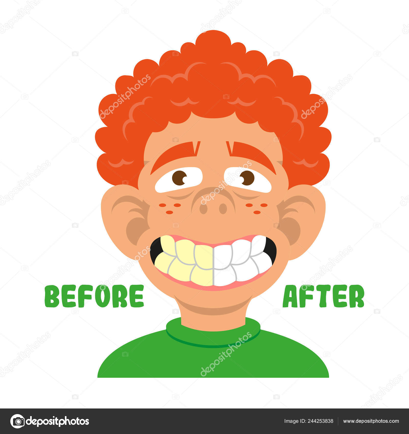 Before And After Cartoon Person