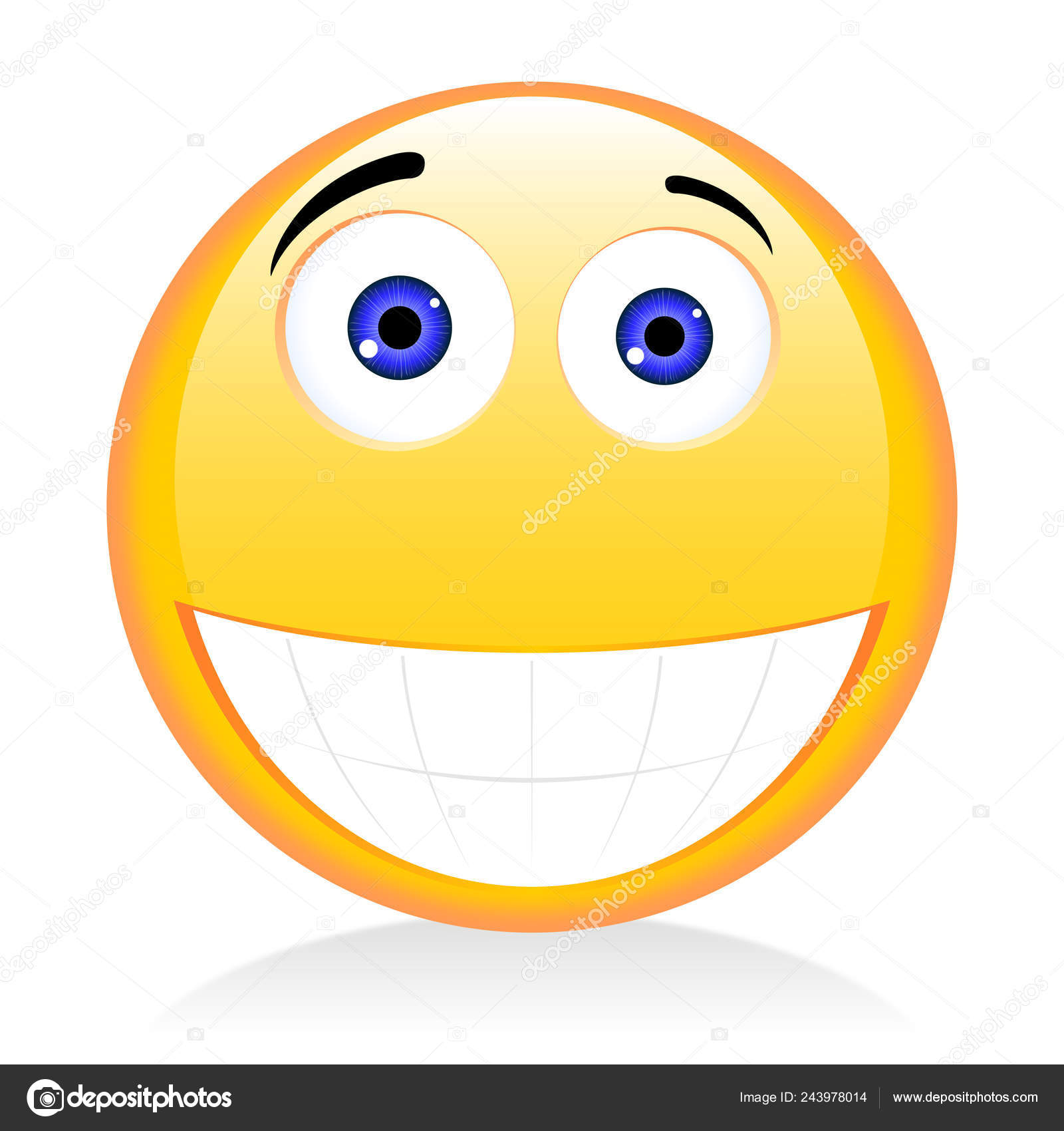 Illustration de Emoji Émoticône Rire Drôle Visage par 3d_generator ...