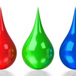 Cmyk ink drops Stock Photo by ©daboost 2071302