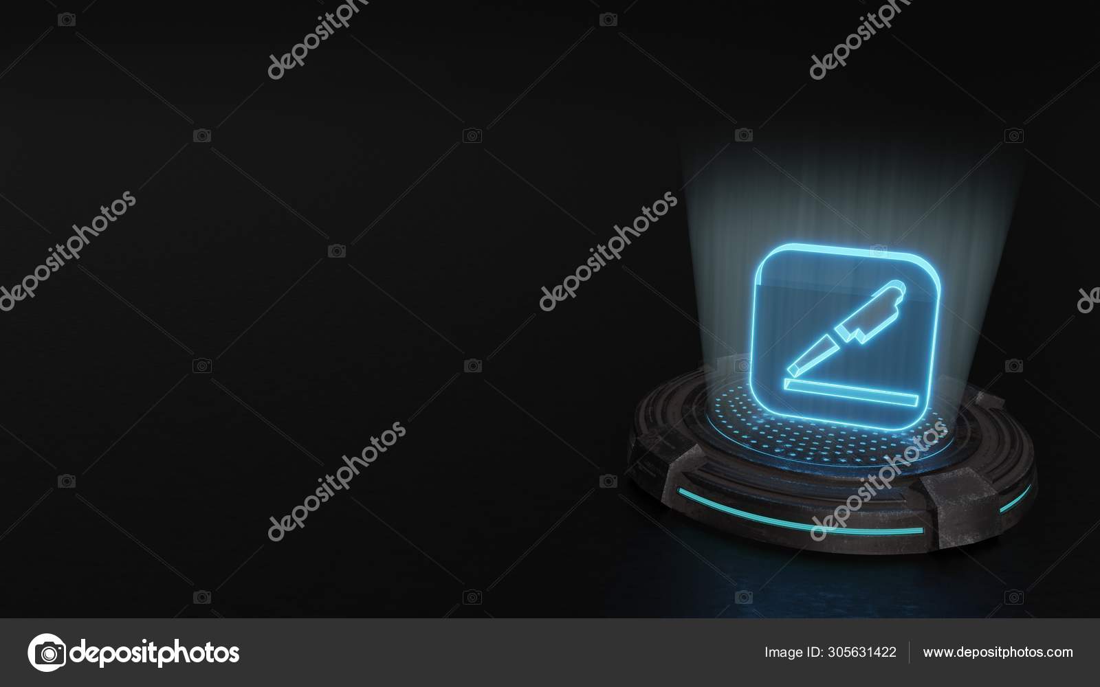 3D hologram symbol ikony stránky vykreslení — Stock Fotografie ... 3D hologram symbol ikony stránky vykreslení — Stock Fotografie ...