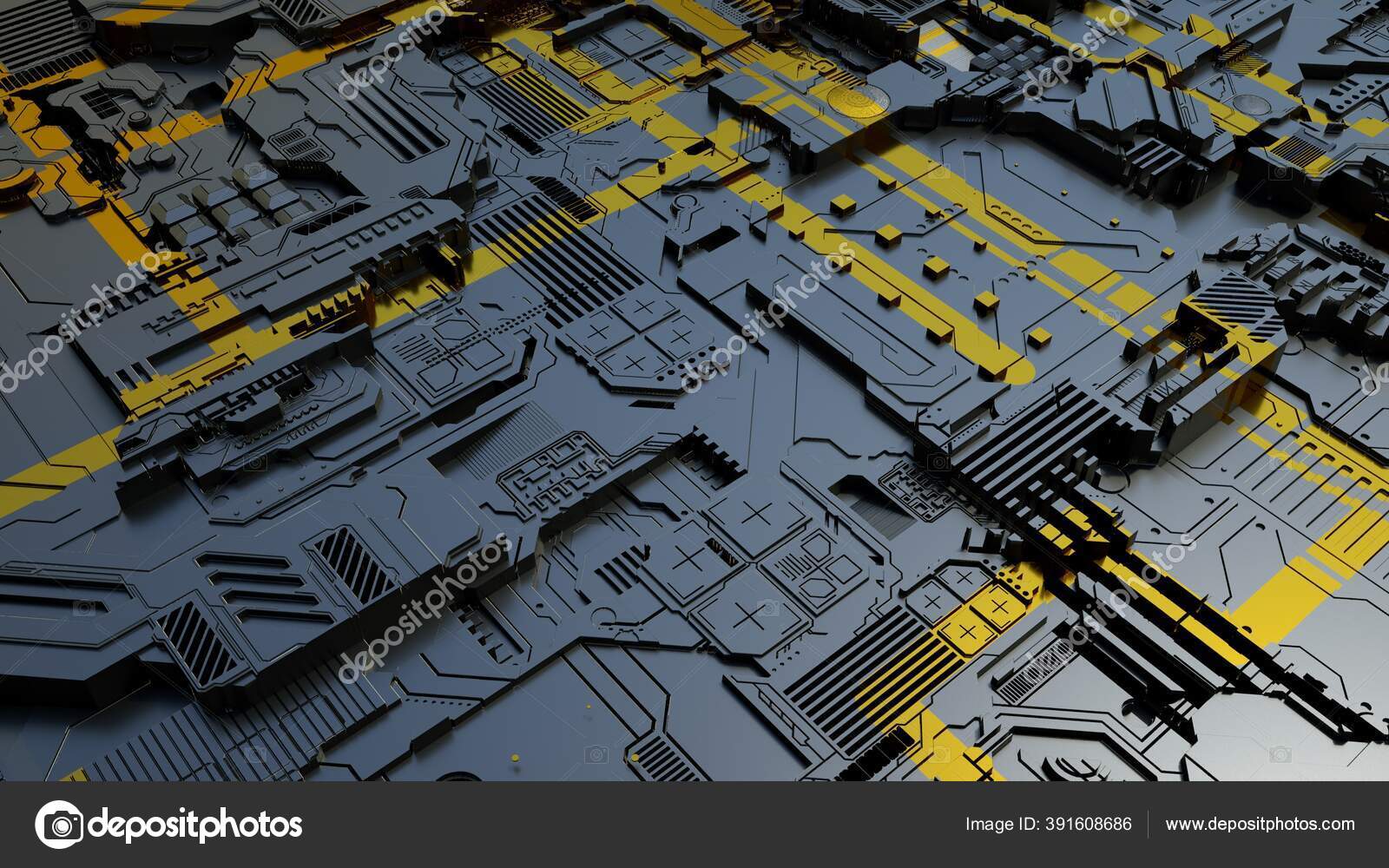 Tech Infographic Background Abstract Rendering — Stock Photo © mirokhon ...