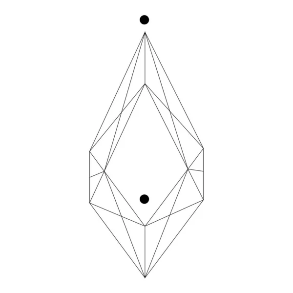 Sacred Geometry Crossed Linear Triangles Secret Symbol Geometry ...