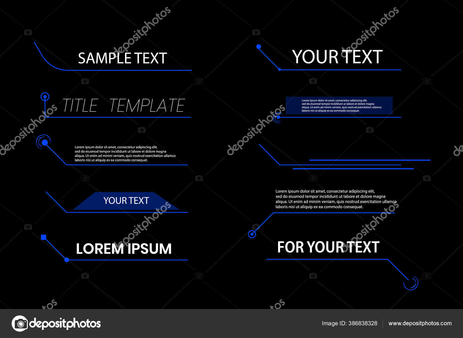 Image vectorielle Élément Mise Page Pour Web Brochure Présentation ...