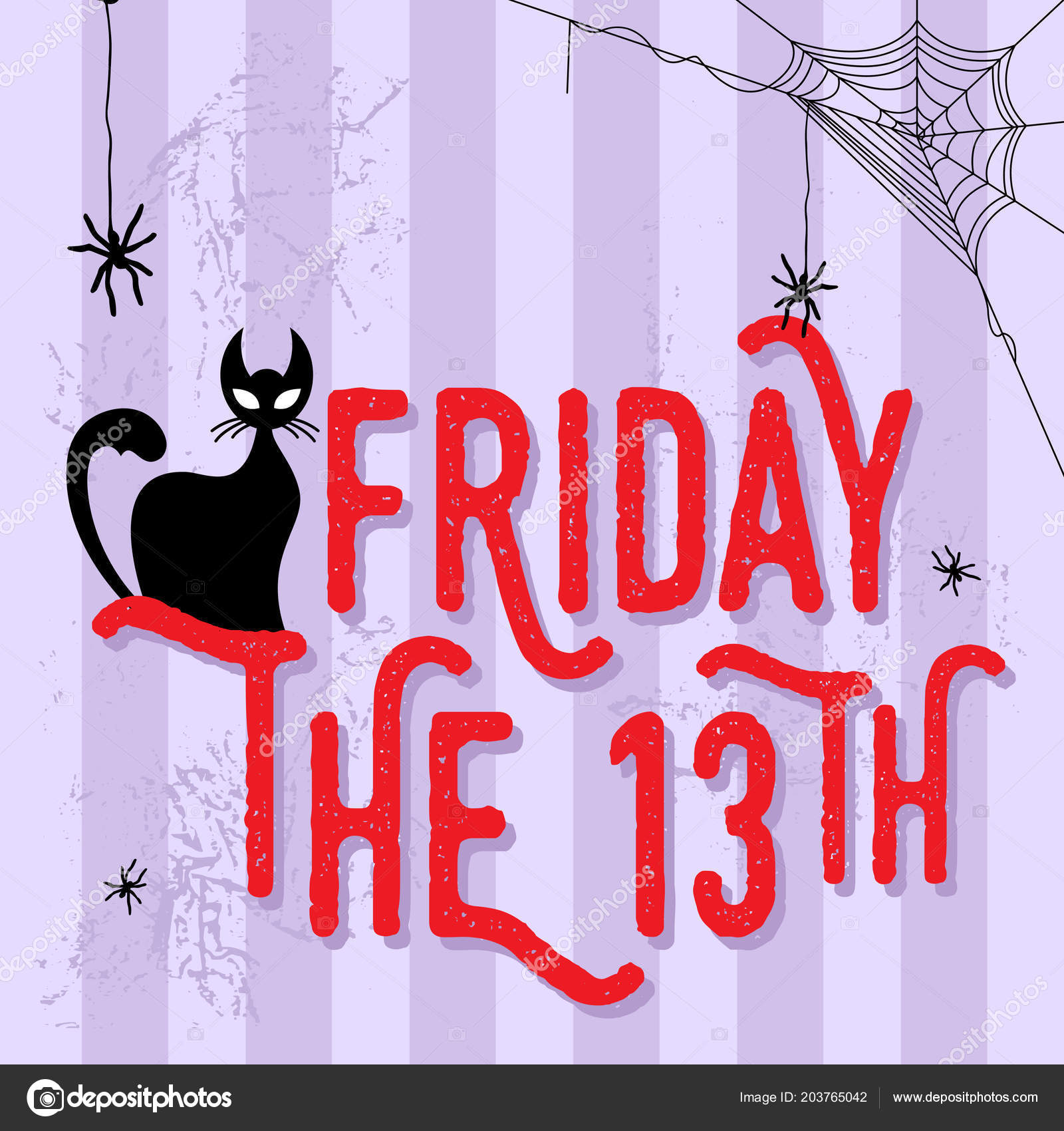 Friday The 13th Black Cat Clipart