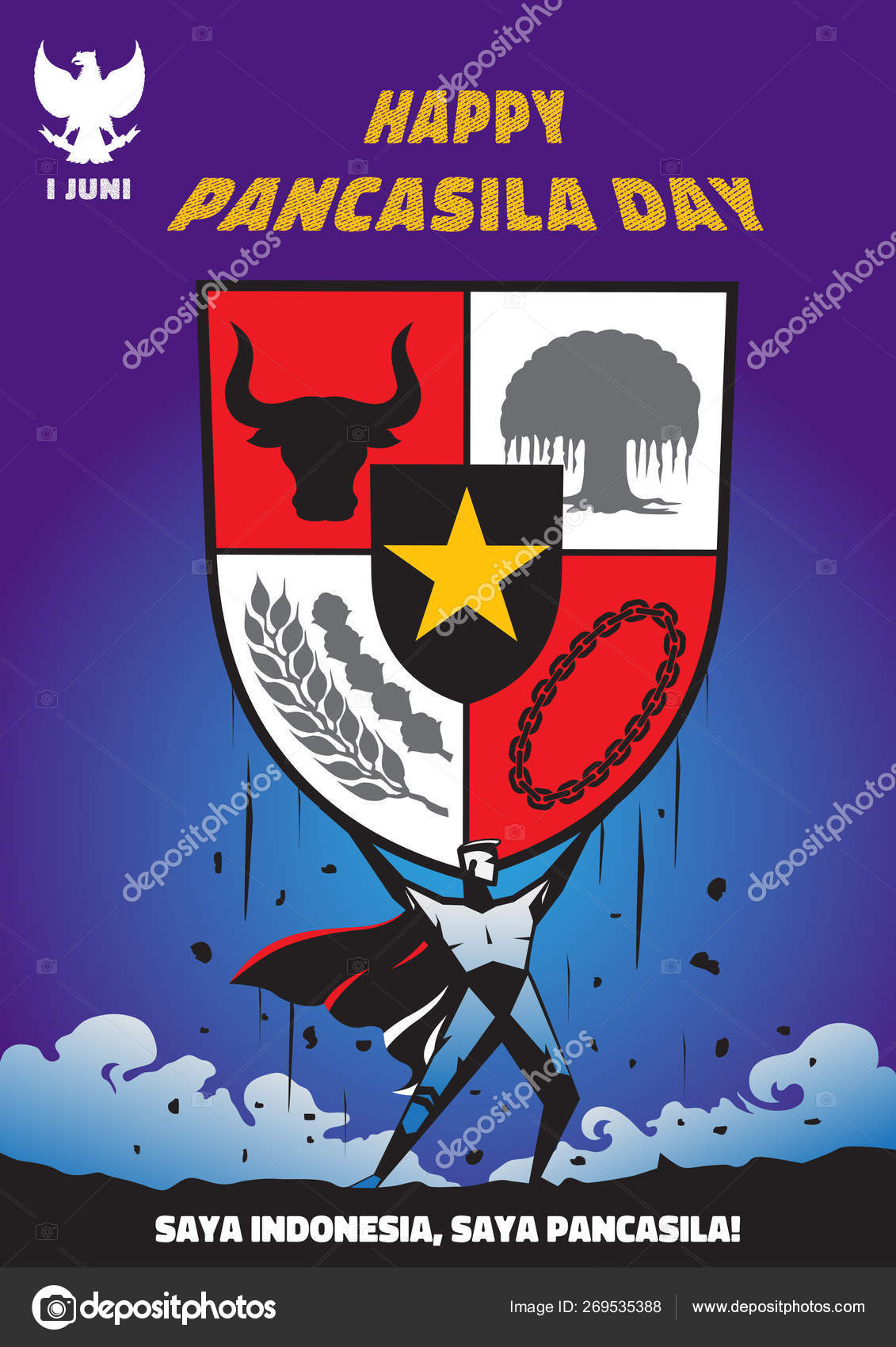 Poster Hari Lahir Pancasila